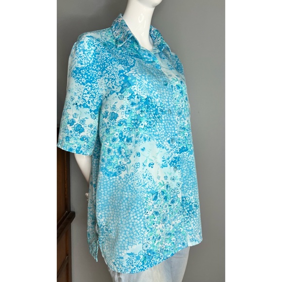 BonWorth | Tops | Vintage Bon Worth Floral Button Up | Poshmark